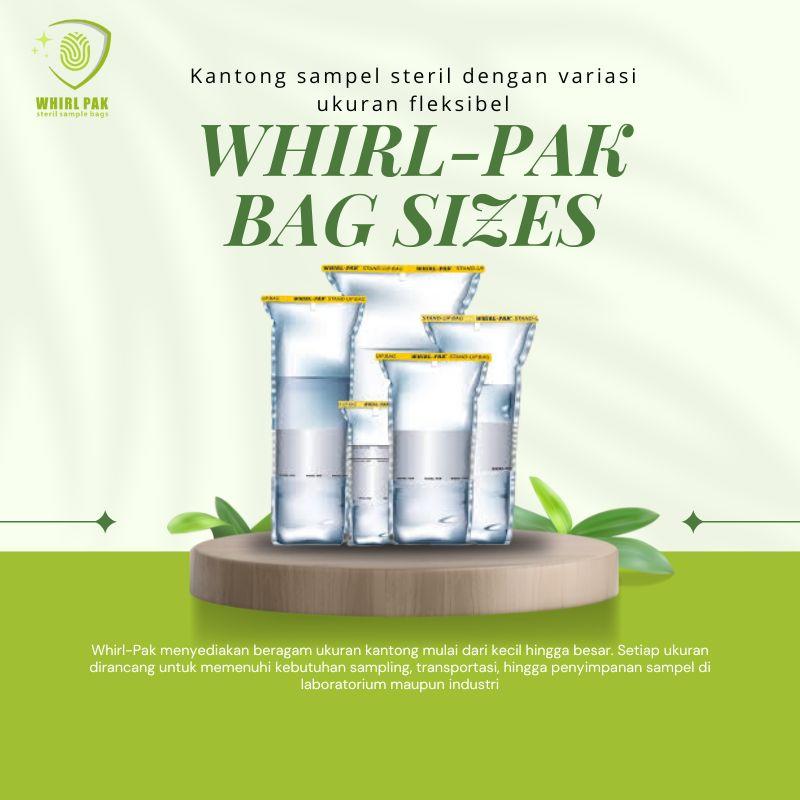 Whirl Pak Bag Sizes - Konsultan Whirl Pak Indonesia