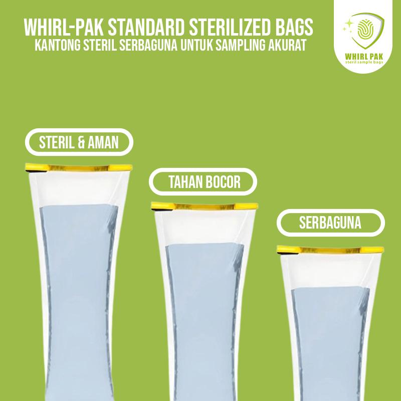 Whirl Pak Standard Sterilized Bags - Konsultan Whirl Pak Indonesia